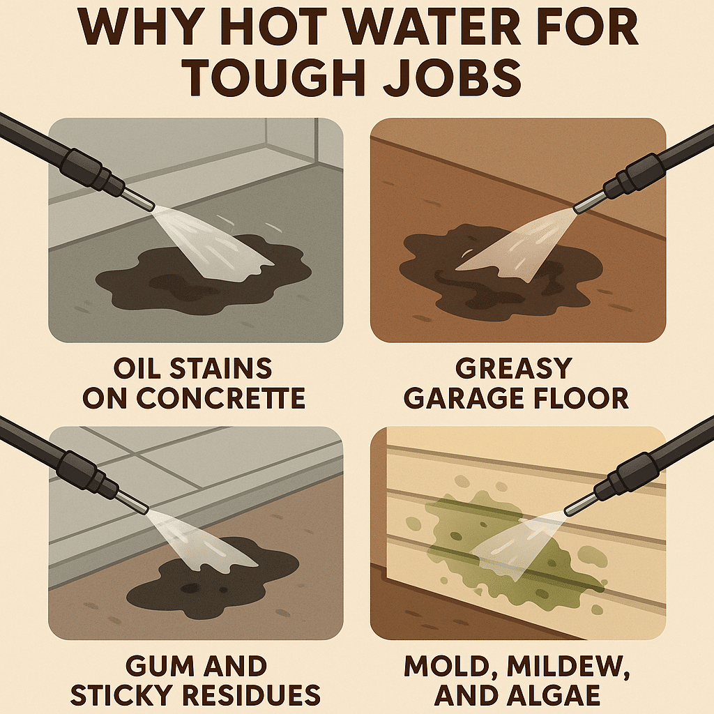 Why Hot Water Cleans Better Than Cold | AZ Power Wash Pros
